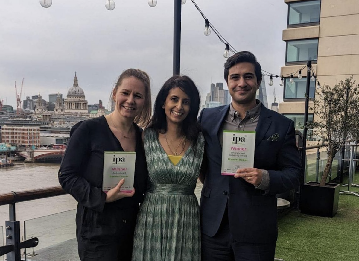 Bonnier Books UK does the double at the Independent Publishing Awards ...
