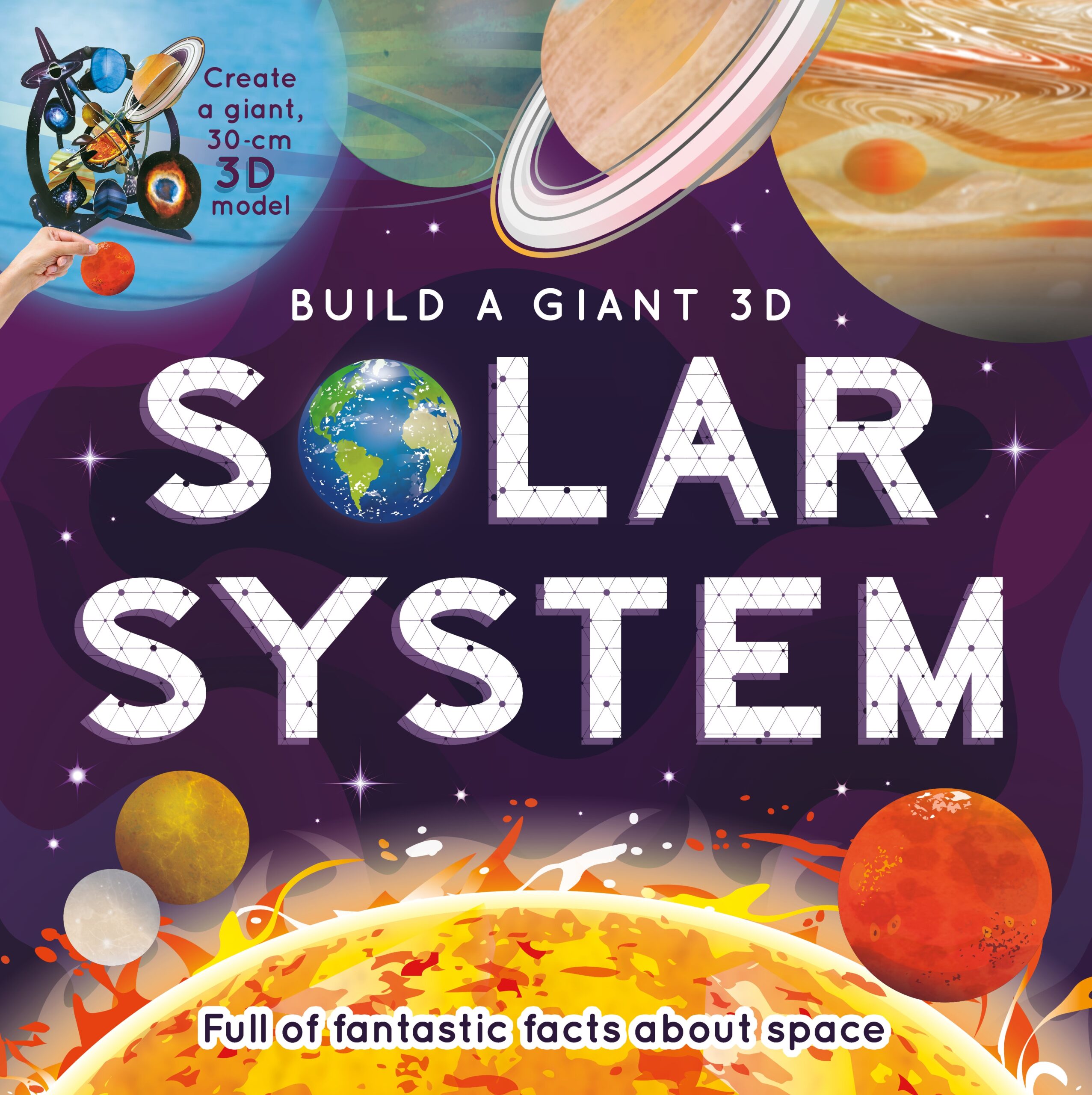 Build a Giant 3D: Solar System - Bonnier Books