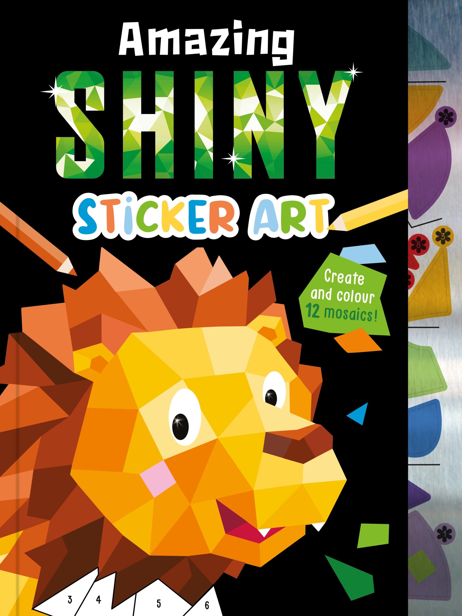 Amazing Shiny Sticker Art - Bonnier Books