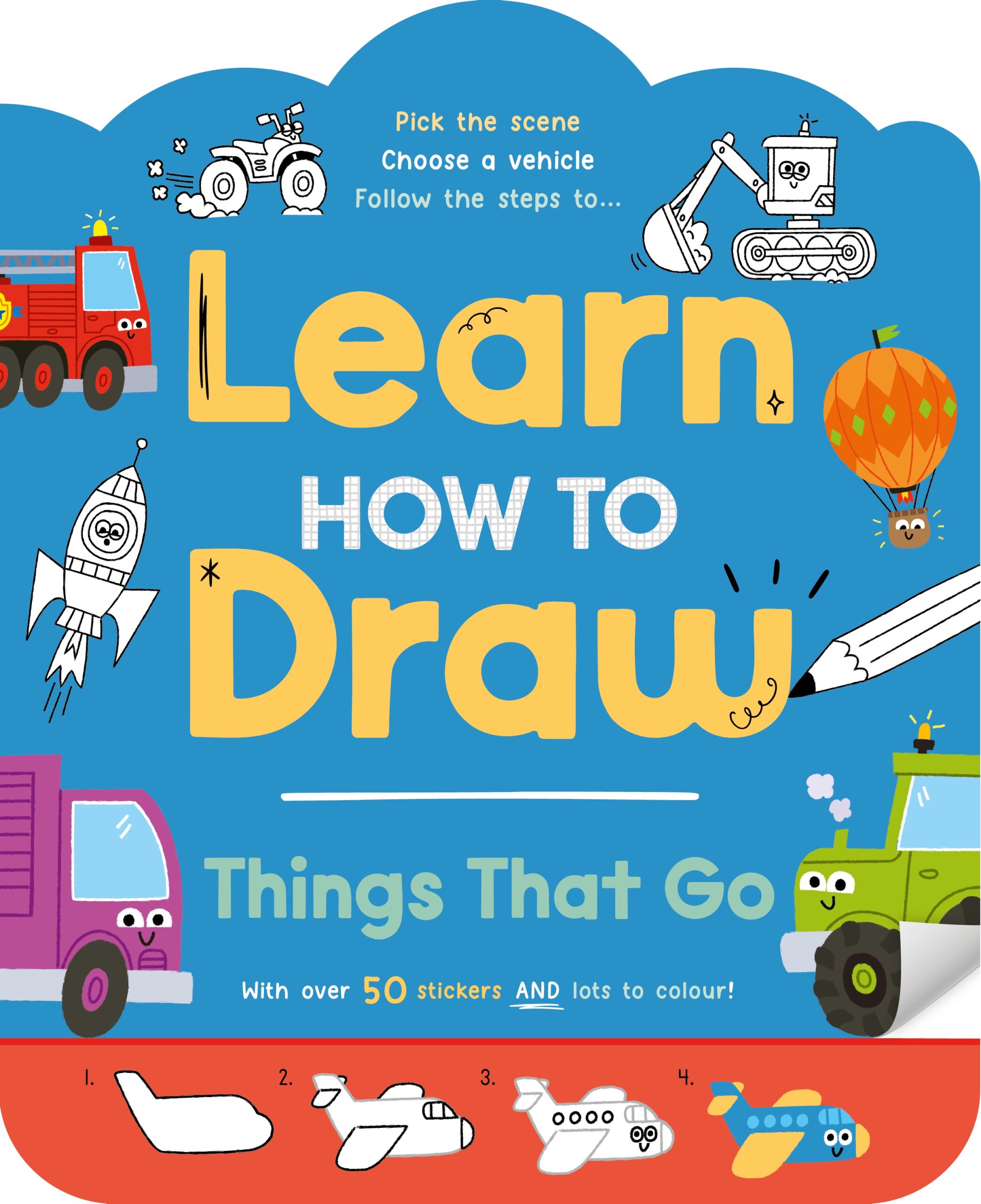 Learn How to Draw: Things That Go - Bonnier Books