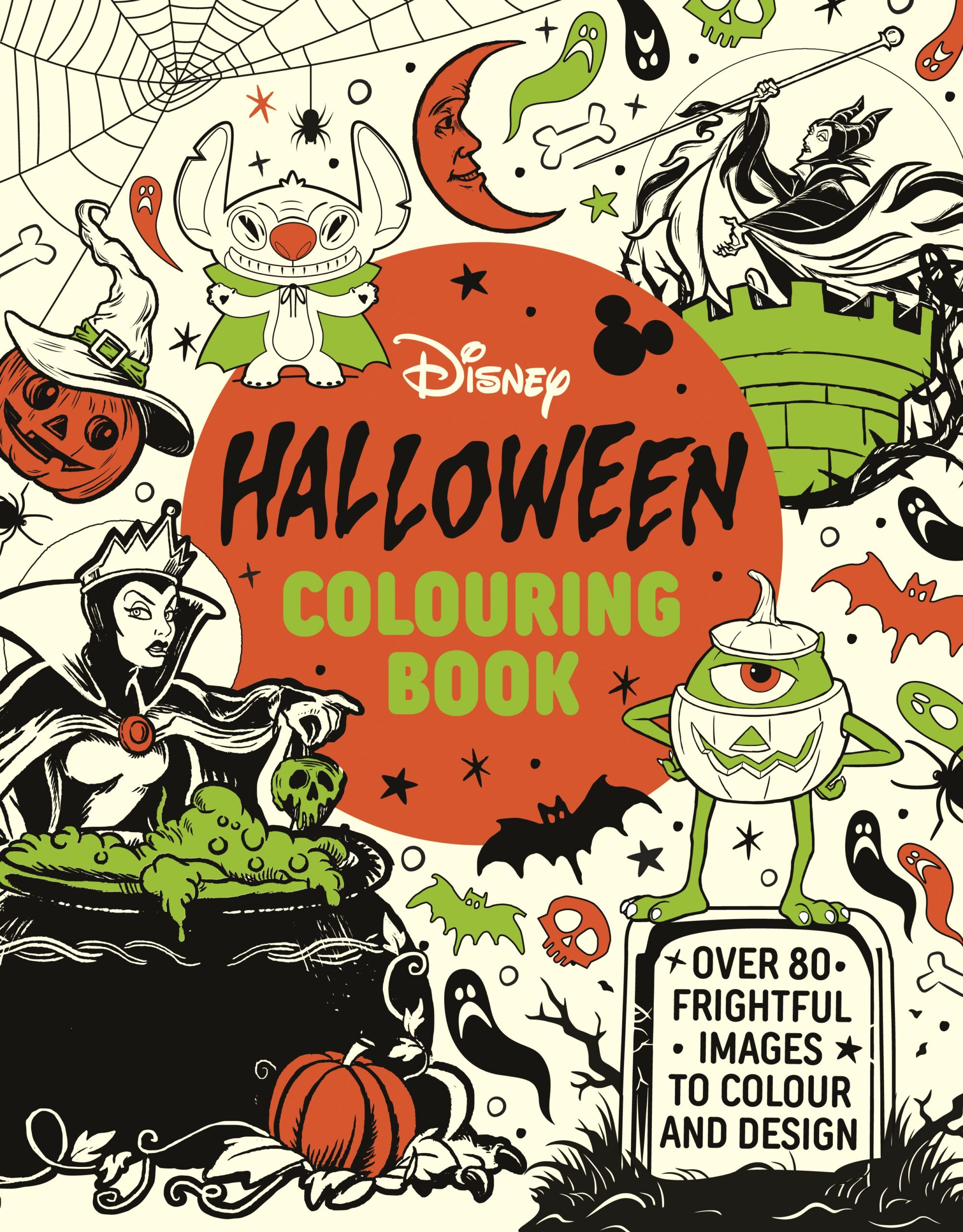 Disney Halloween Colouring Book - Bonnier Books
